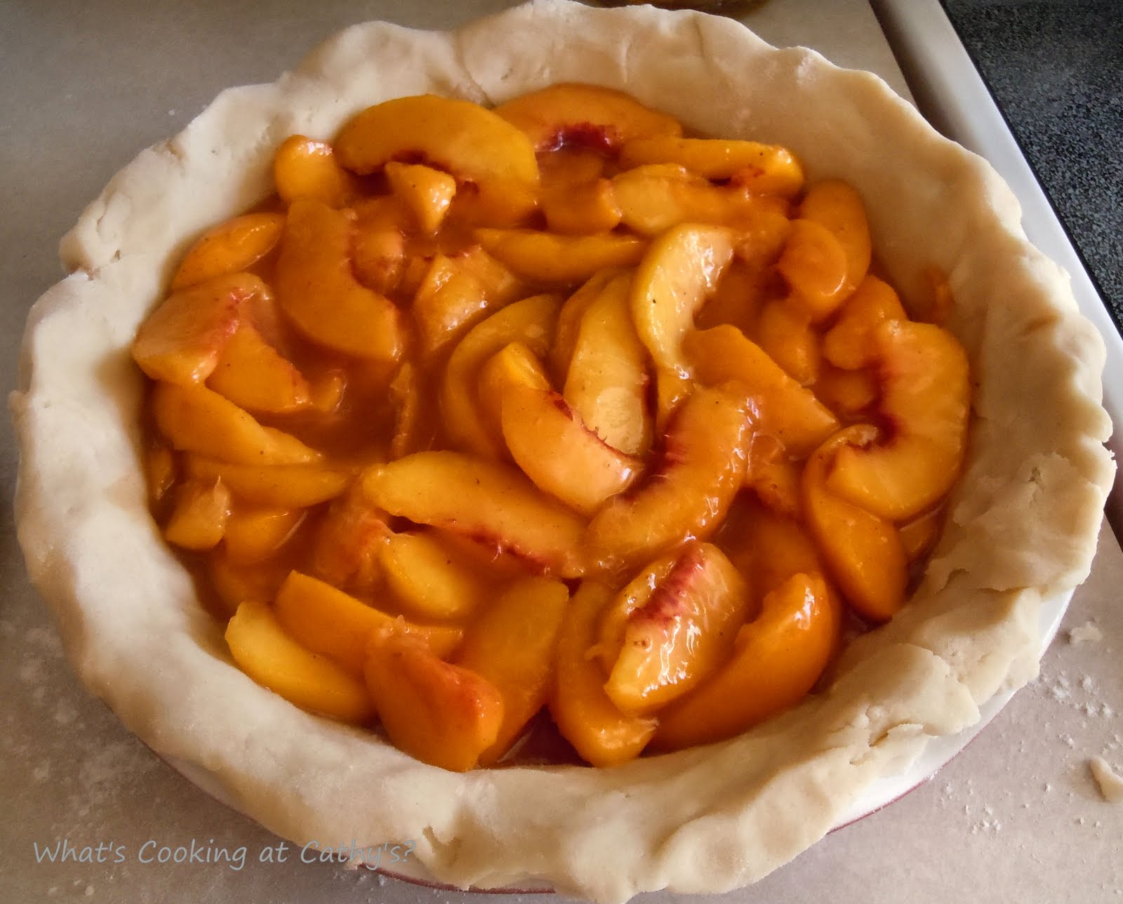Fresh Peach Pie