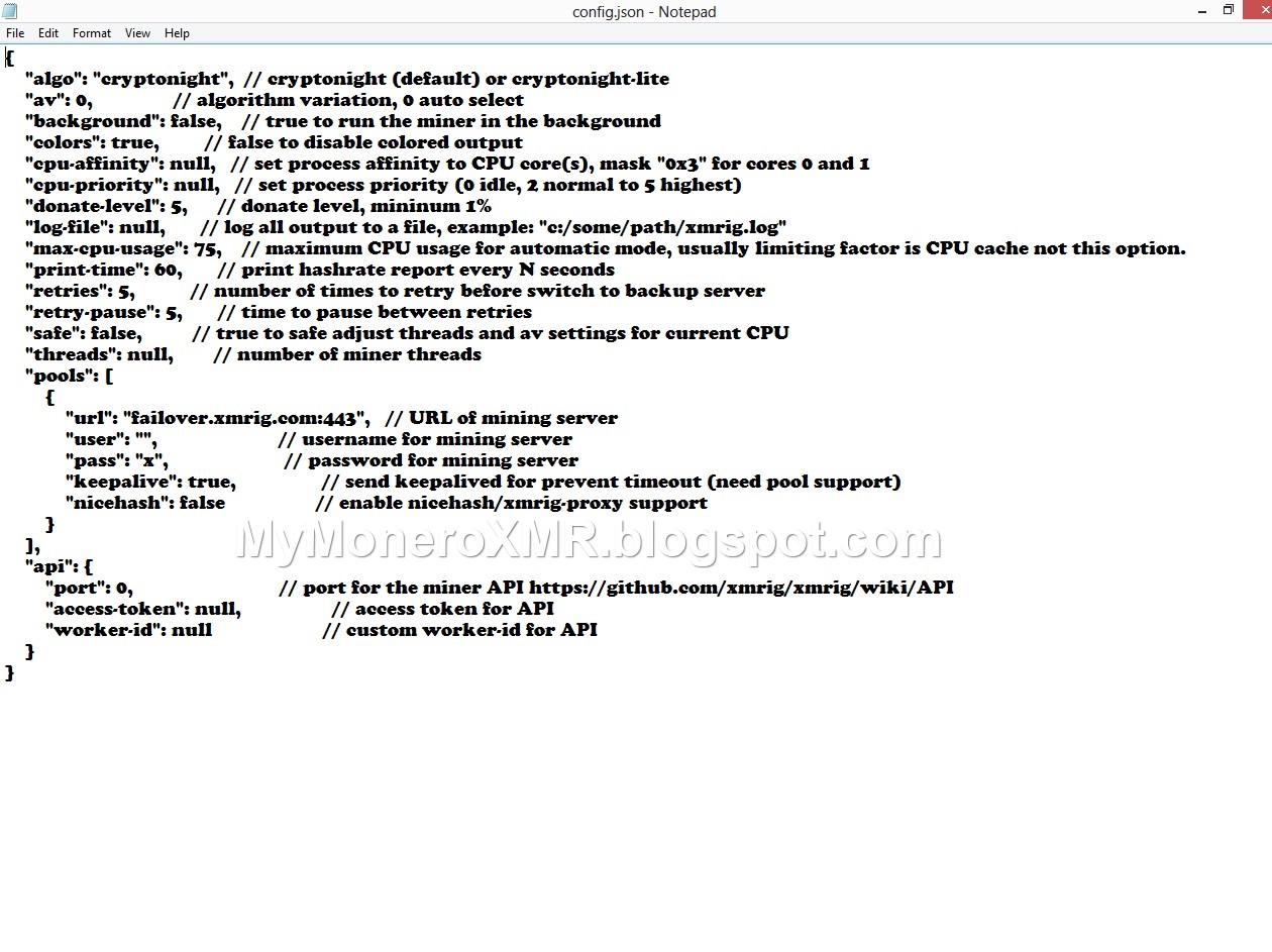 My Monero XMR XMRig Malaysia: BAHAGIAN 2 : Cara-cara Setup Mining ...