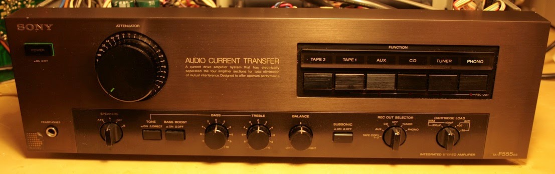 ESPRITAUDIO: Sony TA-F555ES Amplifier 100W