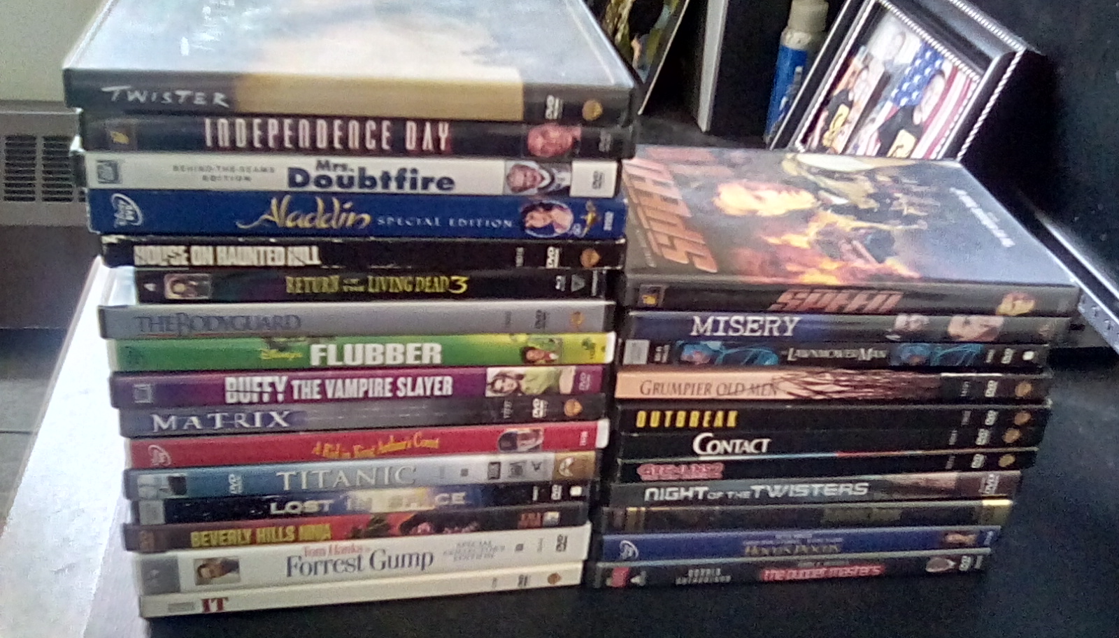 Marshall blogs: DVD collection part 5: 80's and 90's 2000's Dvds Movies