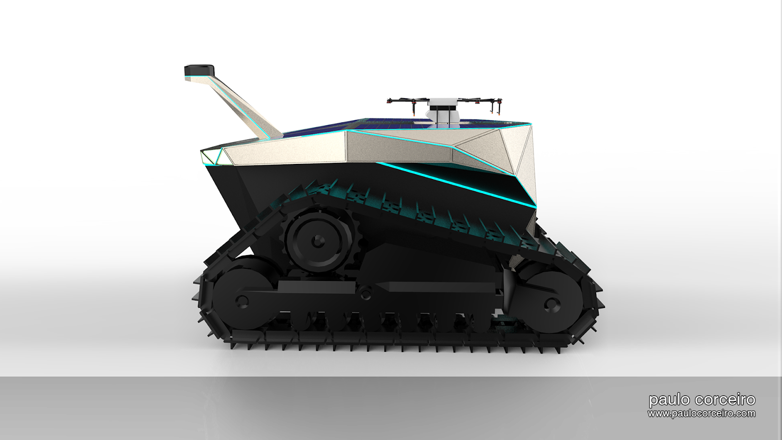 www.paulocorceiro.com: Driverless Farming Tractor Concept