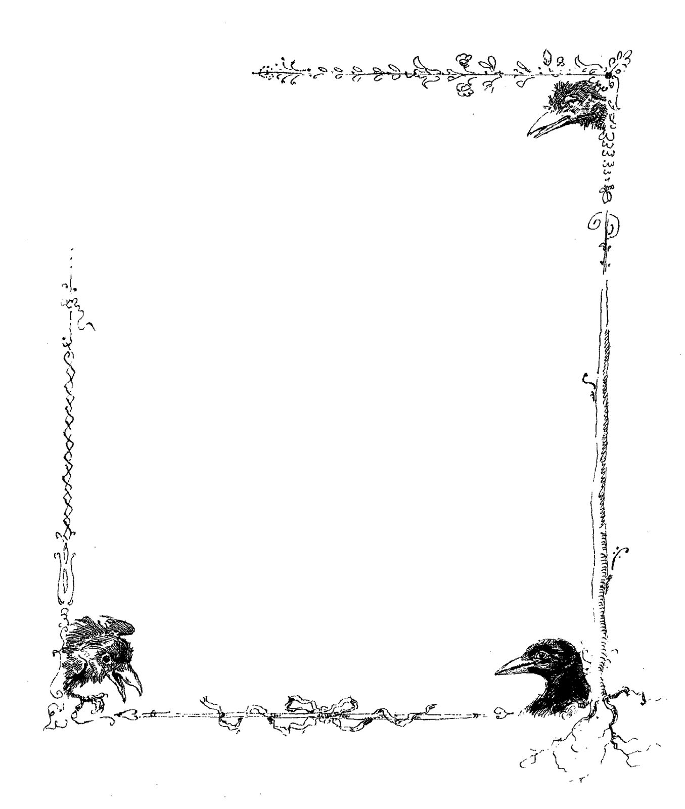 Oriental Birds Wallpaper Borders