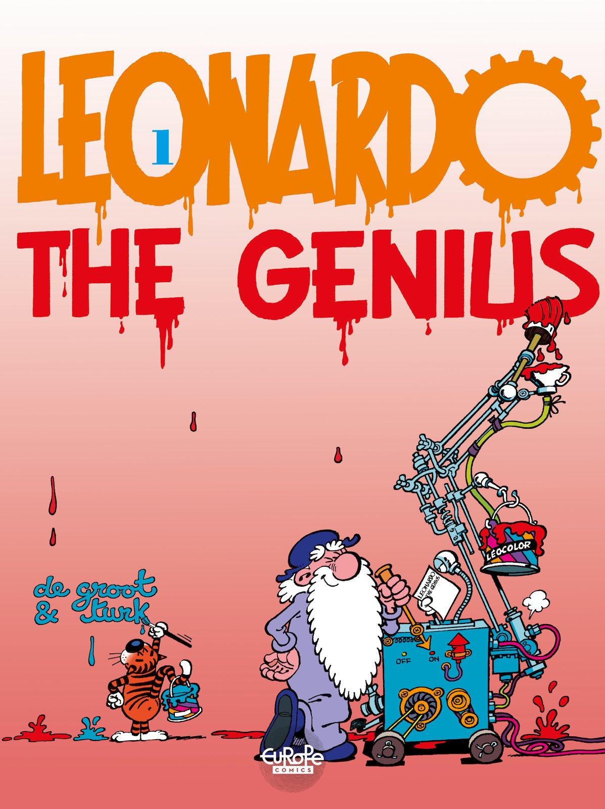 Books and Comics: #757: Leonardo (3 Eng Comics)