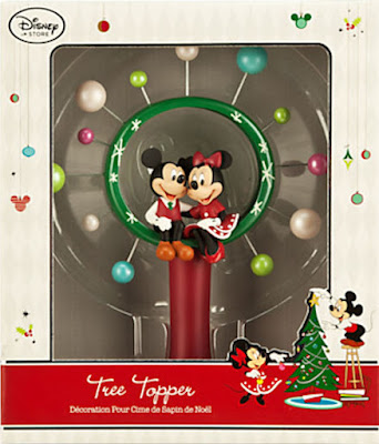 Christmas Every Day: Mickey Mouse Tree Topper Disney Store