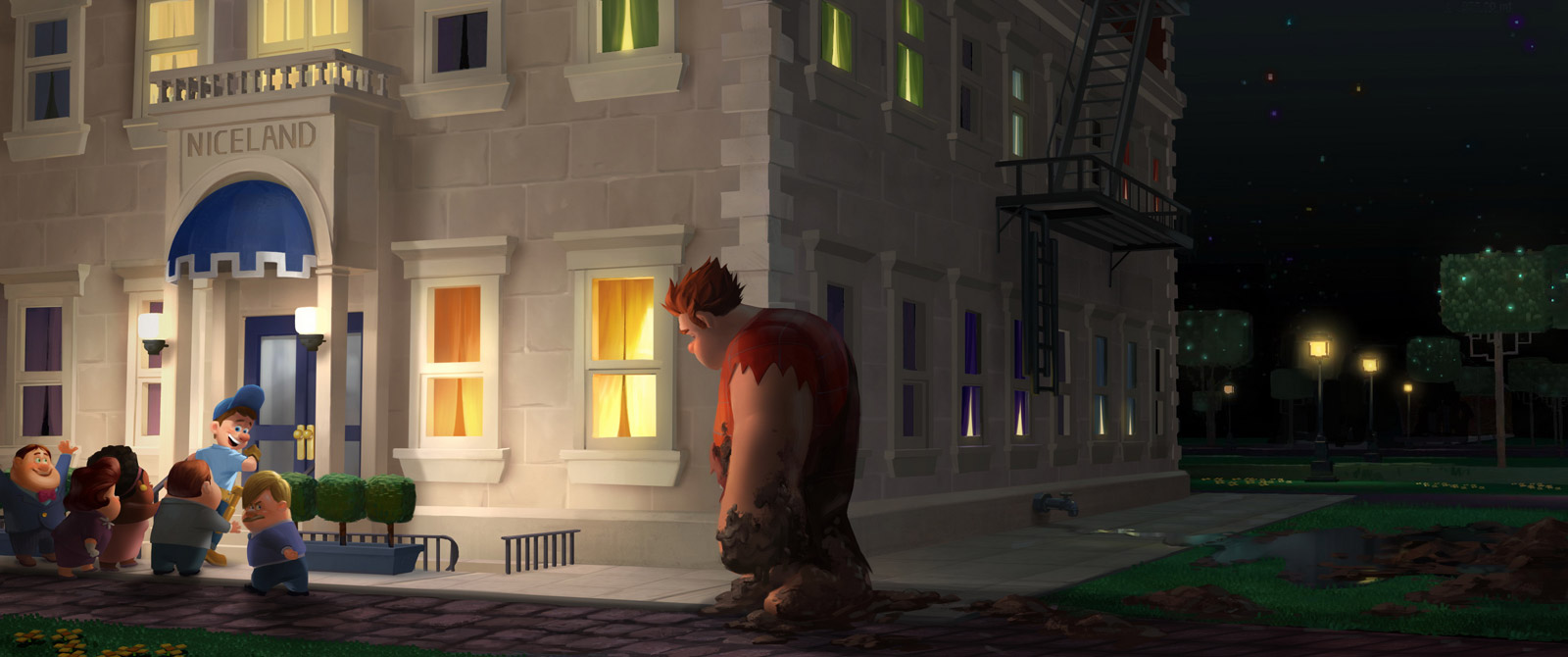 Living Lines Library: Wreck-It Ralph (2012) - Color Keys