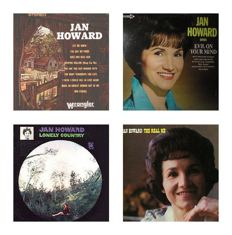 ENTRE MUSICA: JAN HOWARD - (4 LPs)