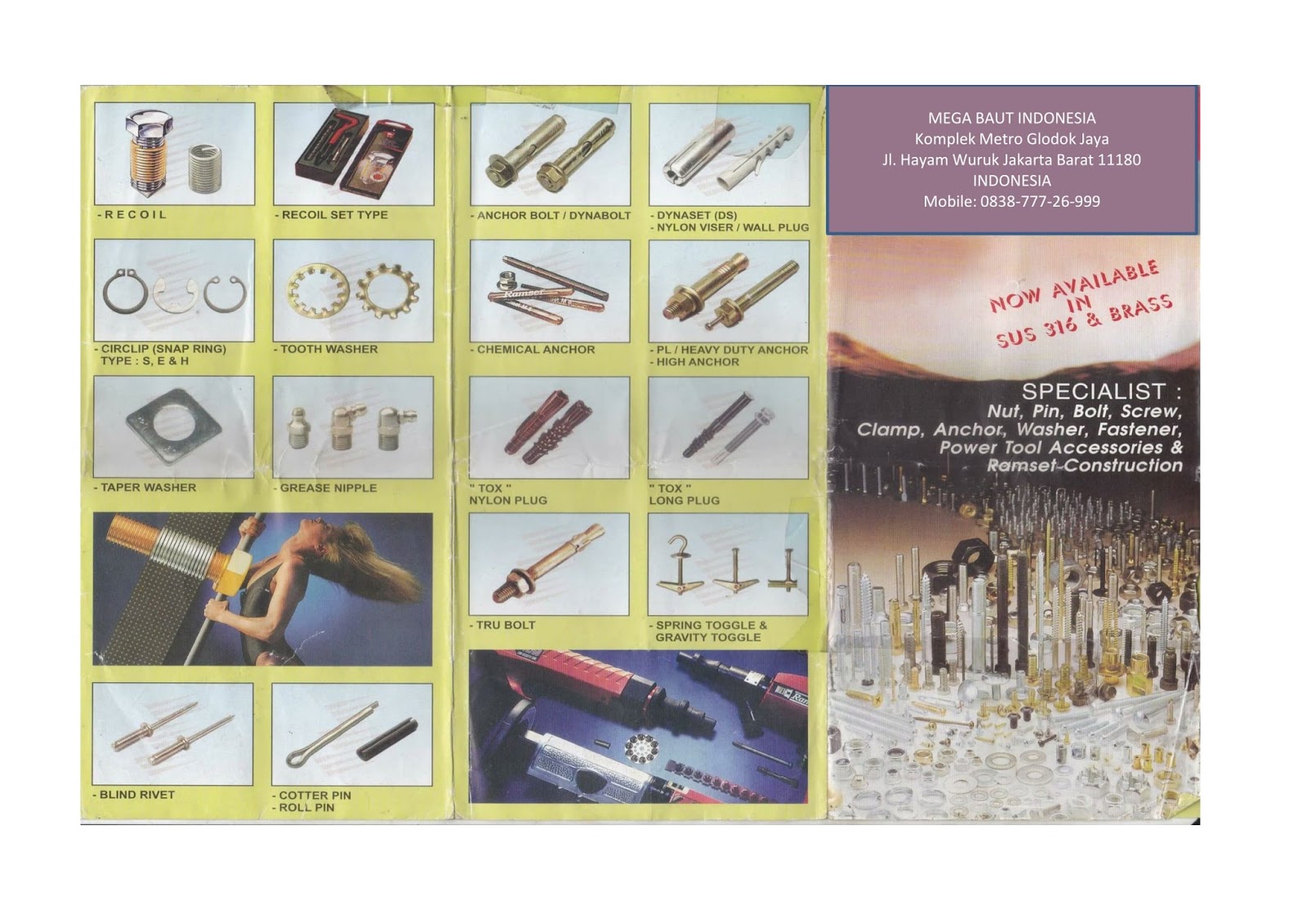 Toko baut terlengkap di jakarta ~ Produsen dan Distributor Mur Baut ...