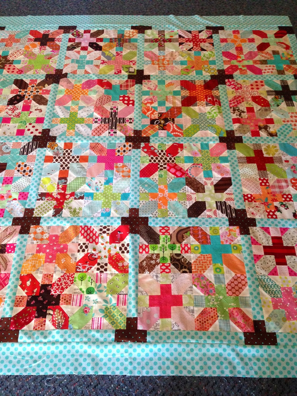 Patchwork n Play: "Fun and Friendship" Quilt reveal