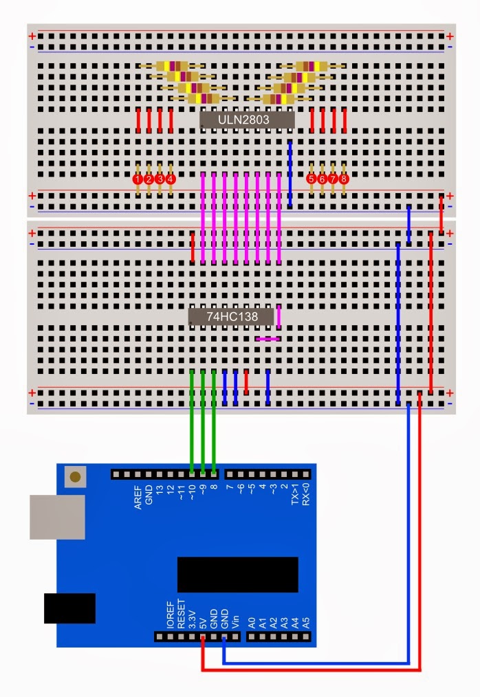 Demultiplexer 74HC138 (Arduino Compatible) Steps (with, 41% OFF