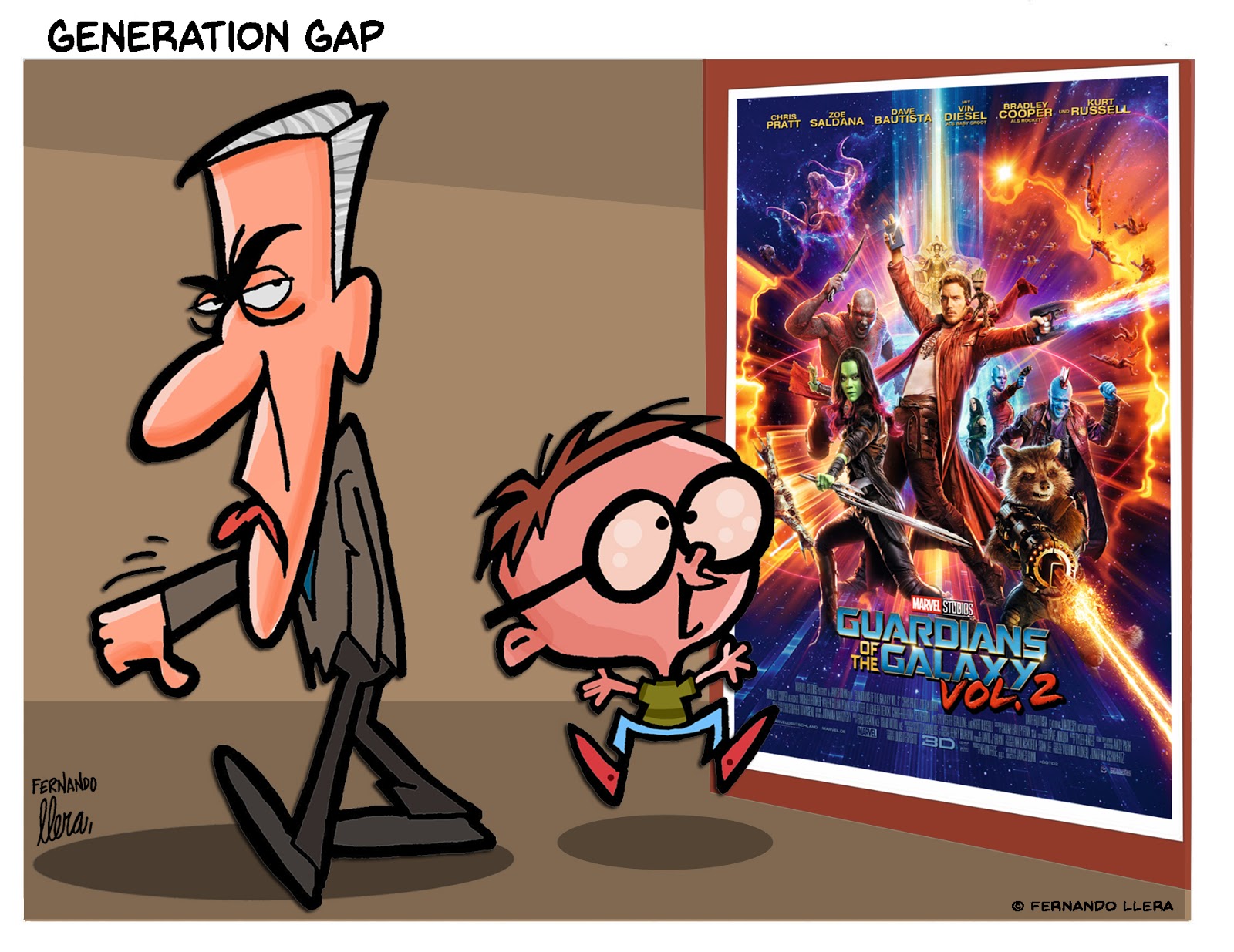 FERNANDO LLERA 'TOONS: GENERATION GAP!