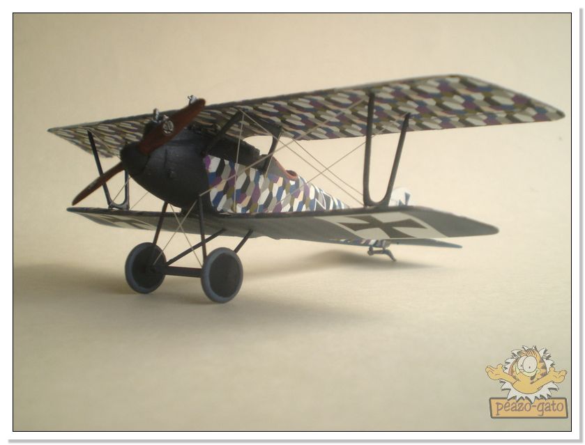 modelismo de peazo-gato: PFALZ D.III.( Bruno Stachel,The Blue Max)