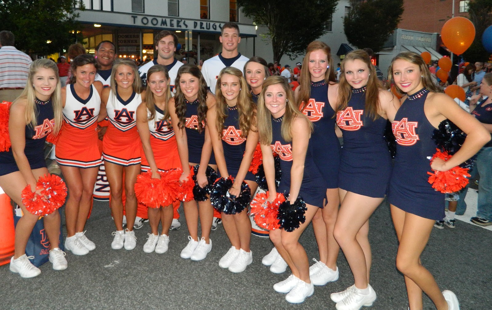 Tiger Paws Dance Team: City of Auburn Downtown Kickoff