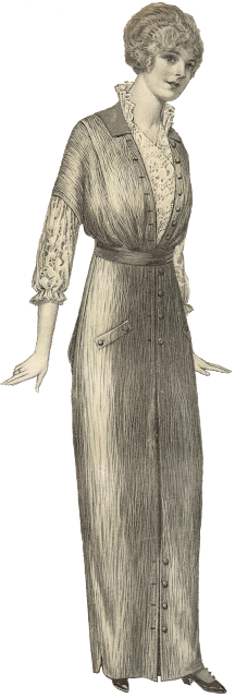 Antique Graphics Wednesday - 1900's Women's Fashion - Knick of Time