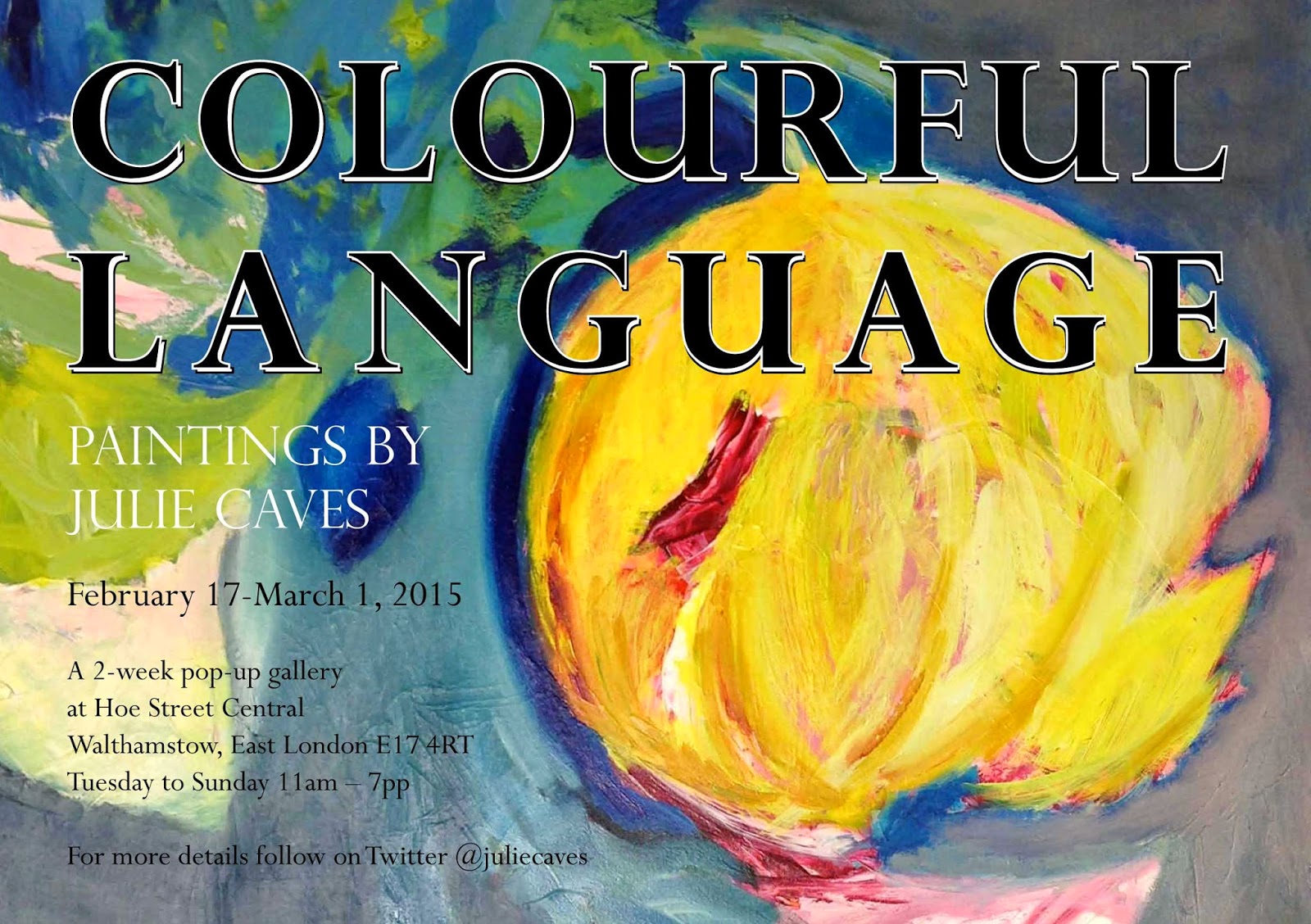 Julie Caves: Colourful Language
