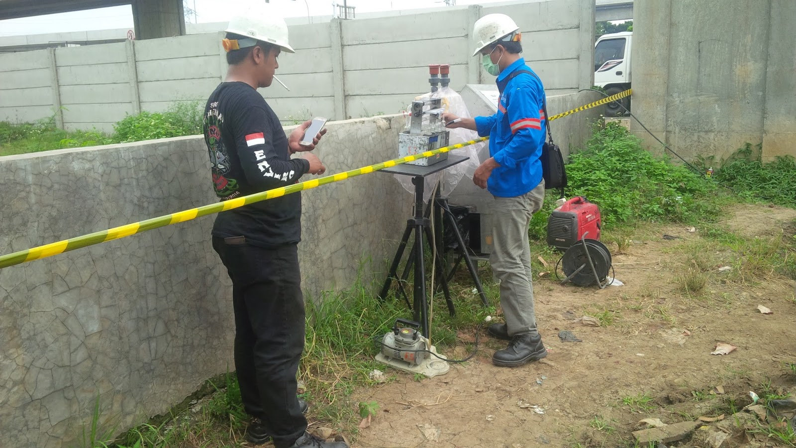 MUARA KARANG GAS PIPELINE PROJECT: Golden Joint welding After Swabbing Jr