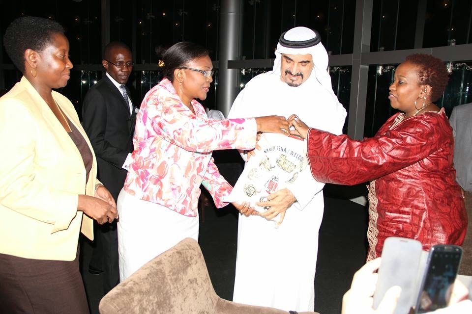 A dinner reception to welcome the Chairman of Nakheel to Tanzania, Hon ...