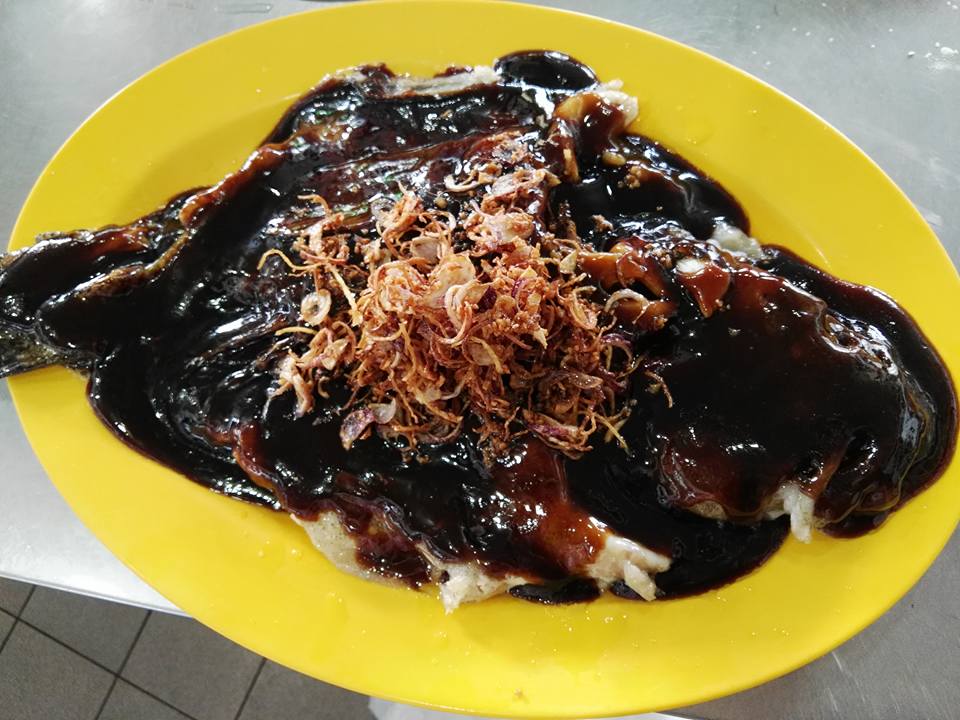 Famous Tutu fish and Big Head Shrimp, Batu Niah - Miri Food Sharing