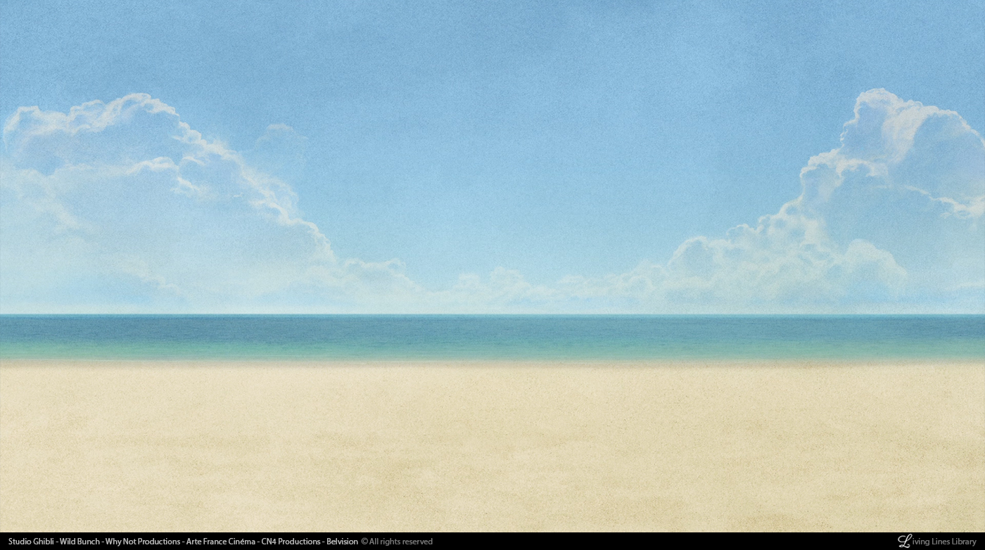 Living Lines Library: The Red Turtle (2016) - Backgrounds