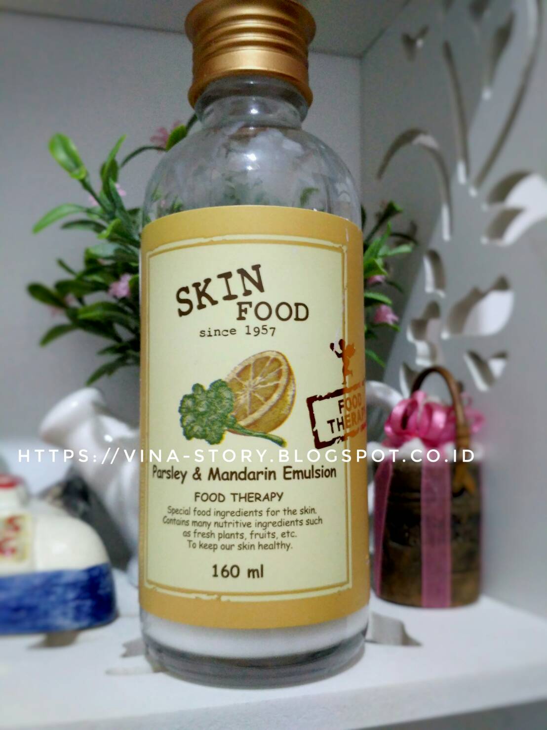 Mommies Beauties Journal: SKINFOOD PARSLEY & MANDARIN EMULSION