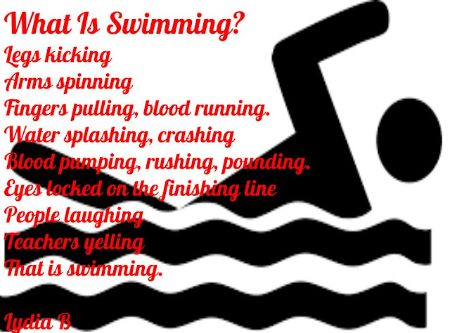 Makarewa School Room One: Swimming Poems
