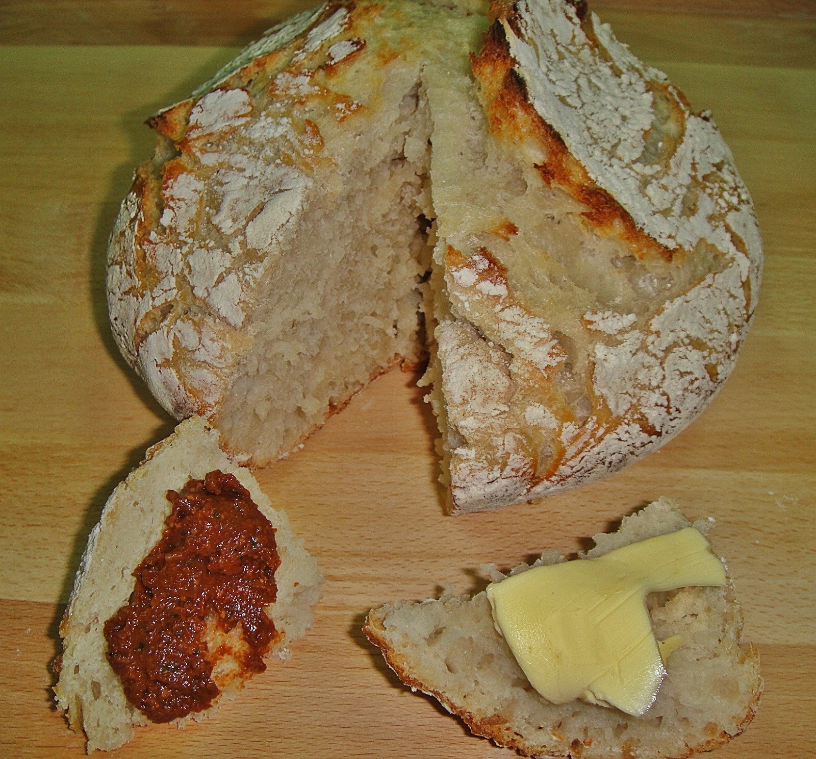 Maryam's Culinary Wonders: 352. Crusty Artisan Bread