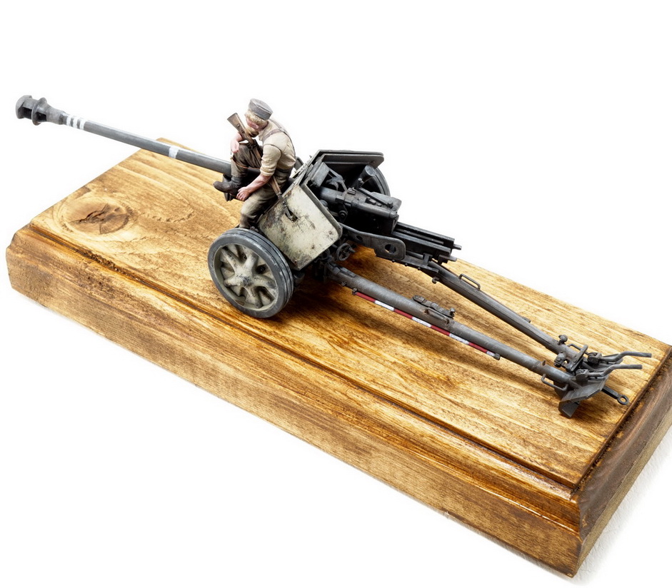 半殘老虎的家: 1/35 Pak-40 Anti-Tank Gun