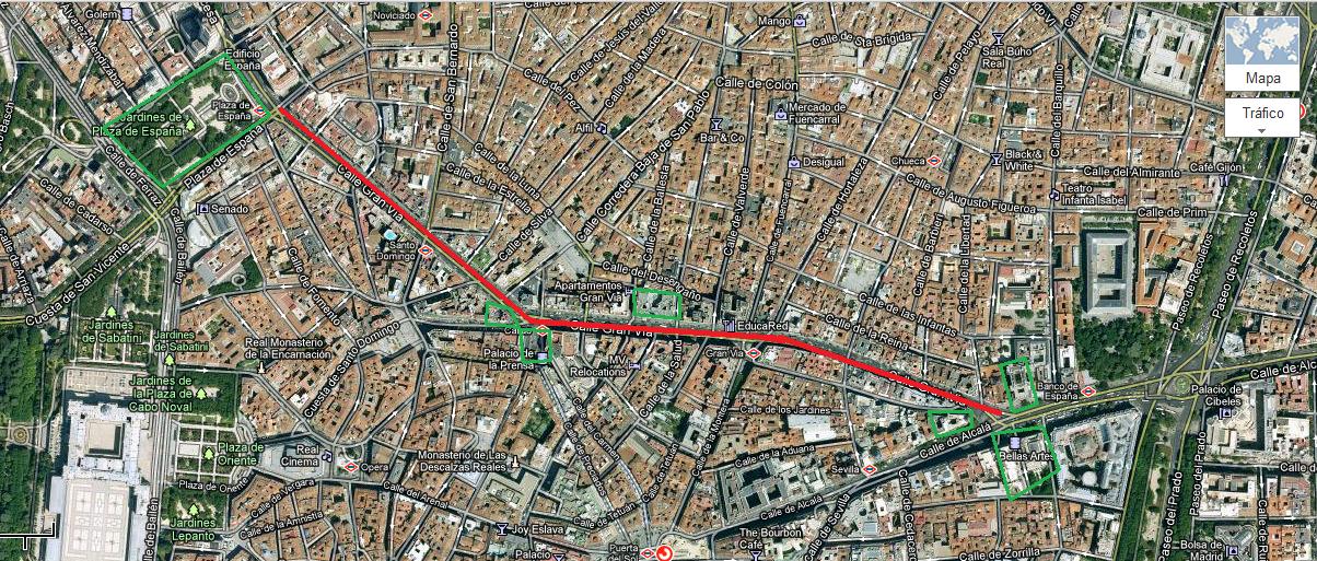 Turisteando: Gran Vía (Madrid)