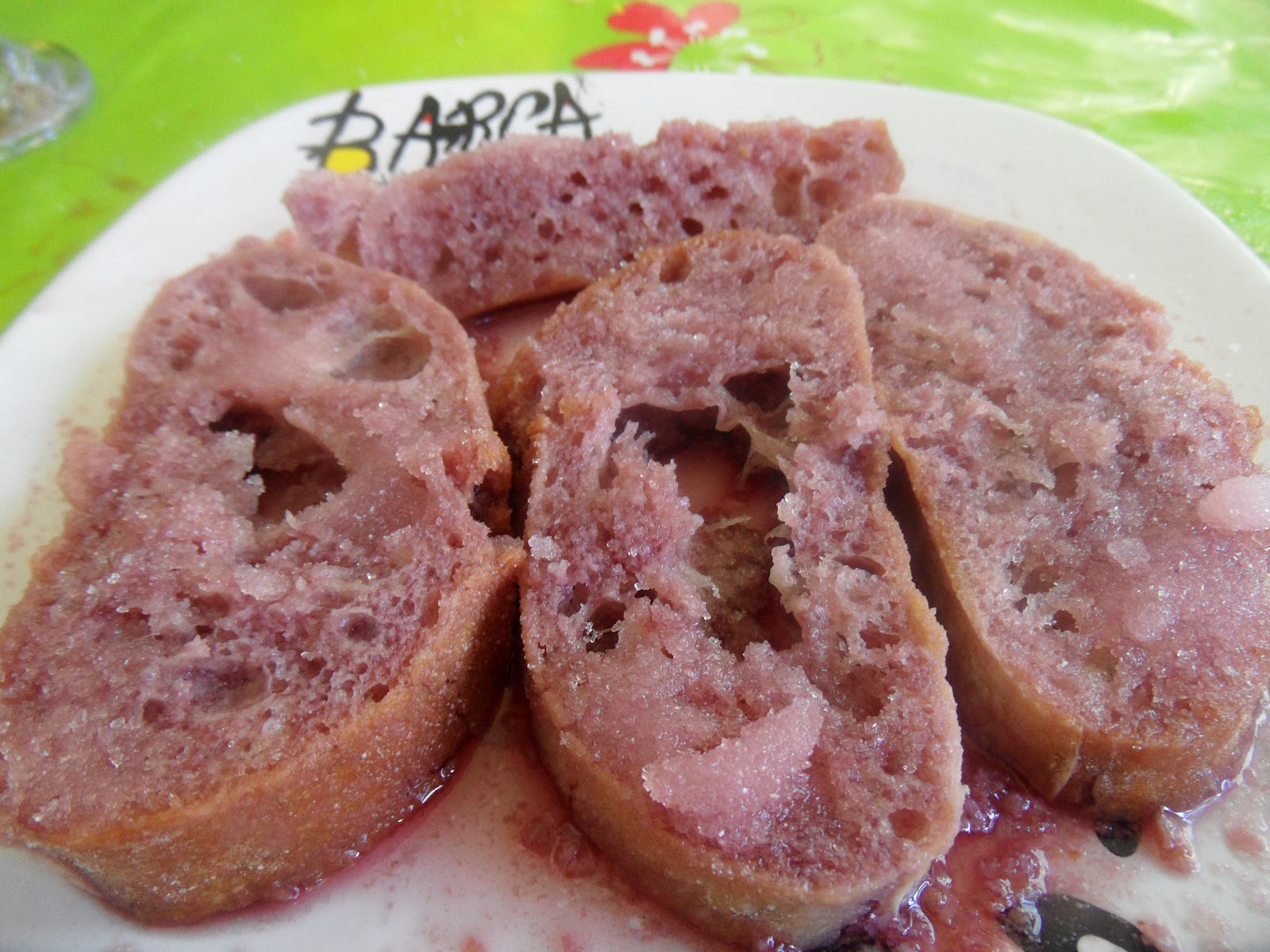 Cocina 3 Generaciones: PAN CON VINO Y AZÚCAR (PAMBVISUCRE)