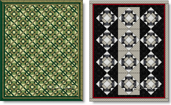 Patchwork Square Blog: Garden Square quilt block