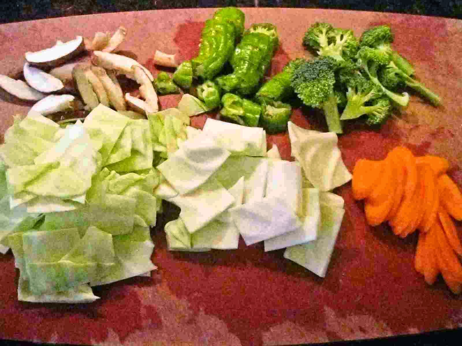 Recipes for Tom: Kiriboshi-daikon to itokon iri yasai yakisoba ...