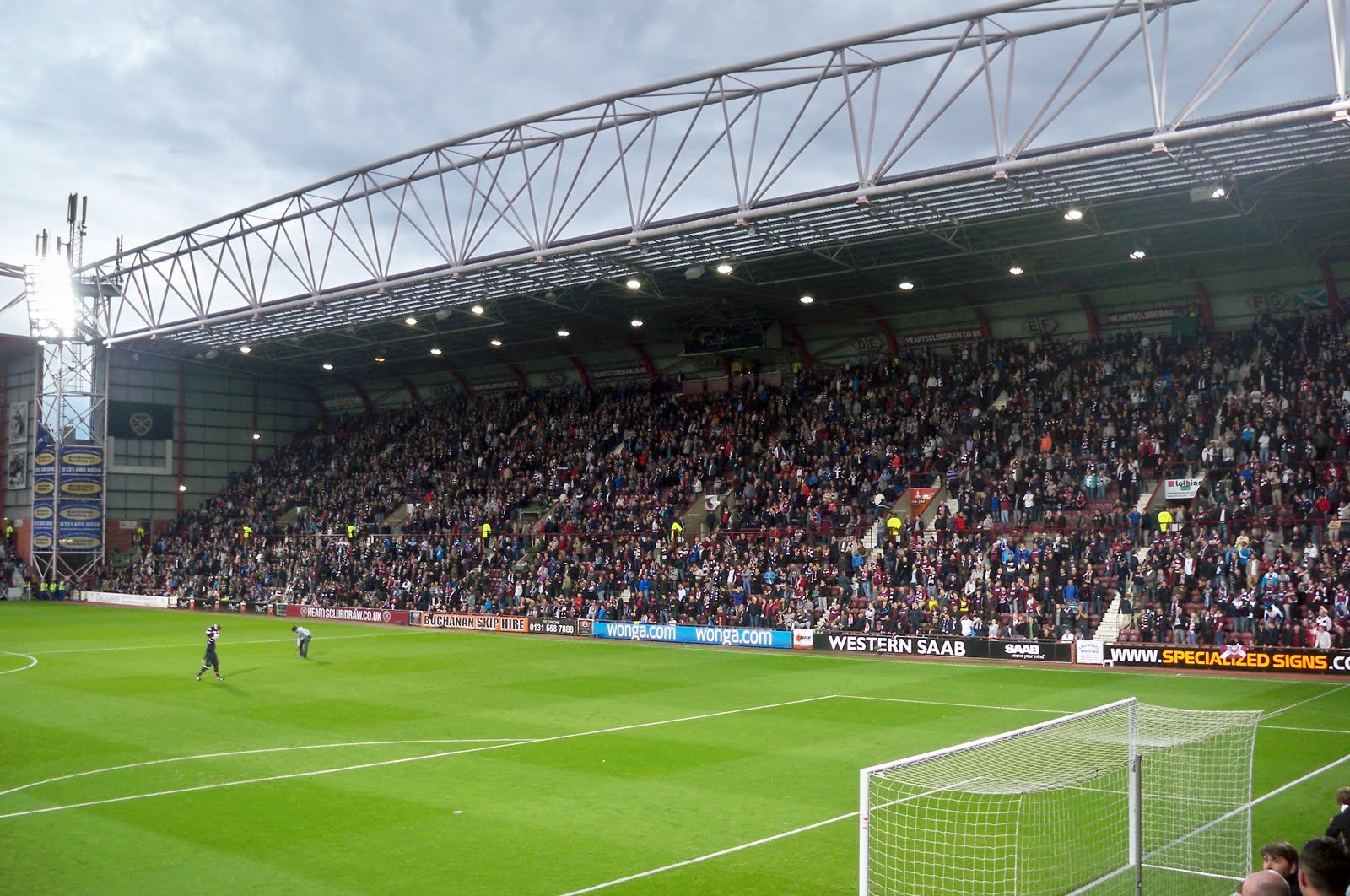 Football Grounds visited by Richard Bysouth: Heart of Midlothian FC