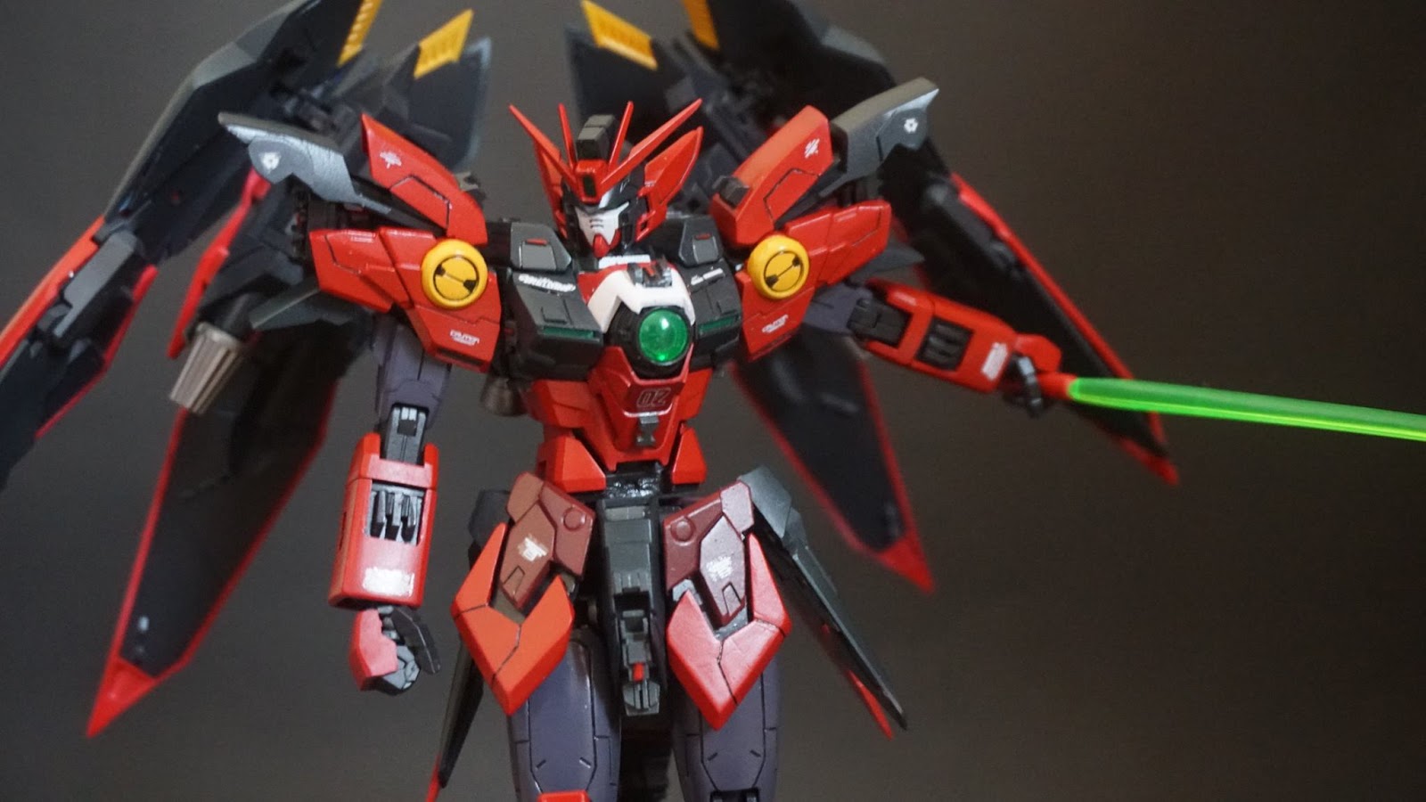 GUNDAM GUY: MG 1/100 Wing Gundam Proto Zero [Epyon Ver.] - Painted Build