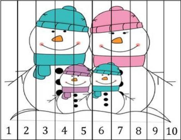 RECURSOS y ACTIVIDADES para Educación Infantil: PUZZLES del INVIERNO