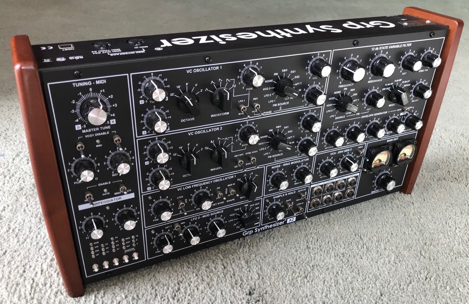 MATRIXSYNTH: GRP A2 Italian analog monophonic synthesizer SN 021