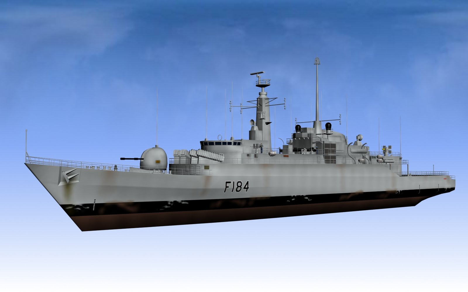 Modelos en 3D / 3D Models: HMS Ardent (F-184)