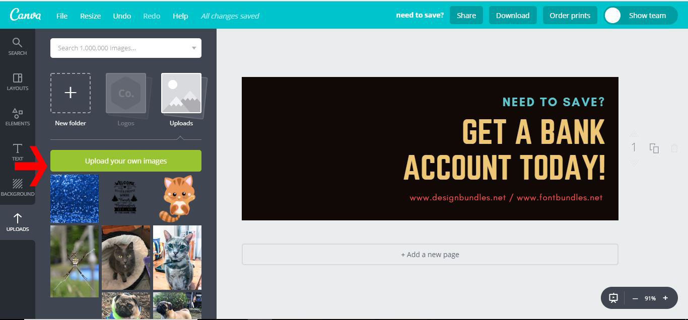 How to Use icons in Canva | Design Bundles