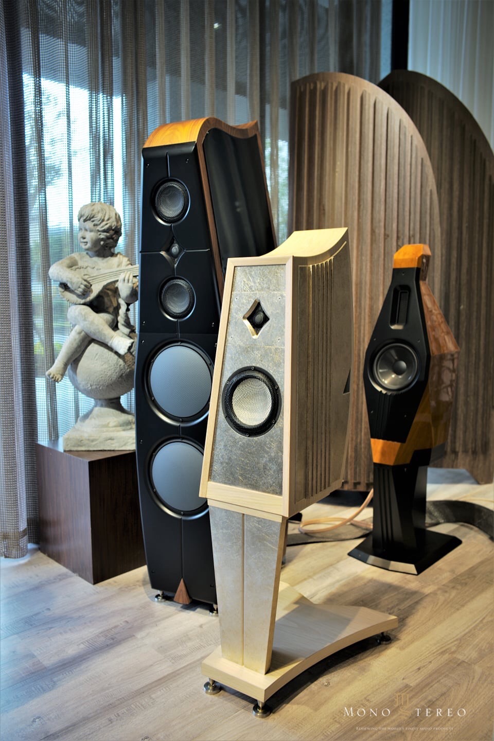 NEW LAWRENCE AUDIO MINI HARP SPEAKERS – M & S | Ultimate High-Fidelity