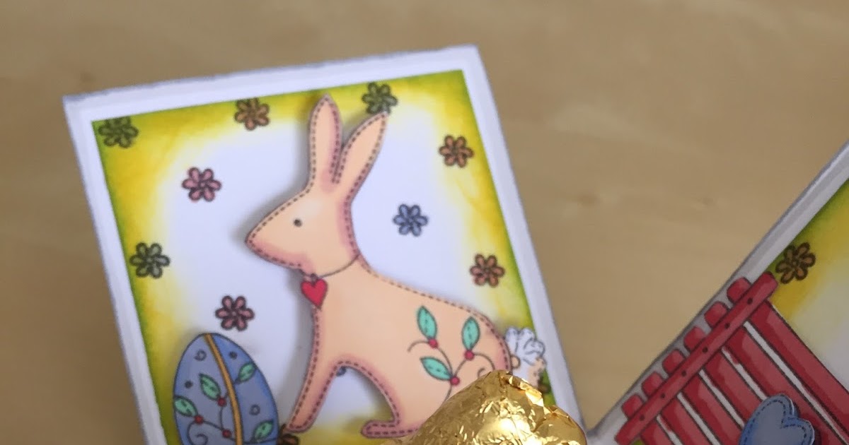 Crafty Little Ideas: Easter Treat Box made with Inky Doodles stamps.