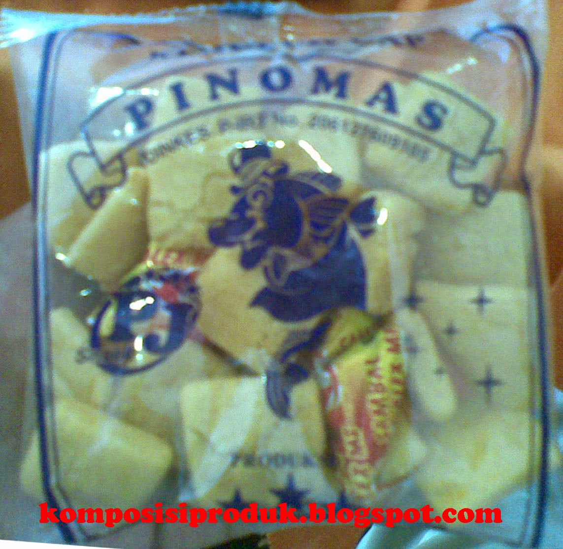 Kerupuk Cap Pinomas - Komposisi Produk