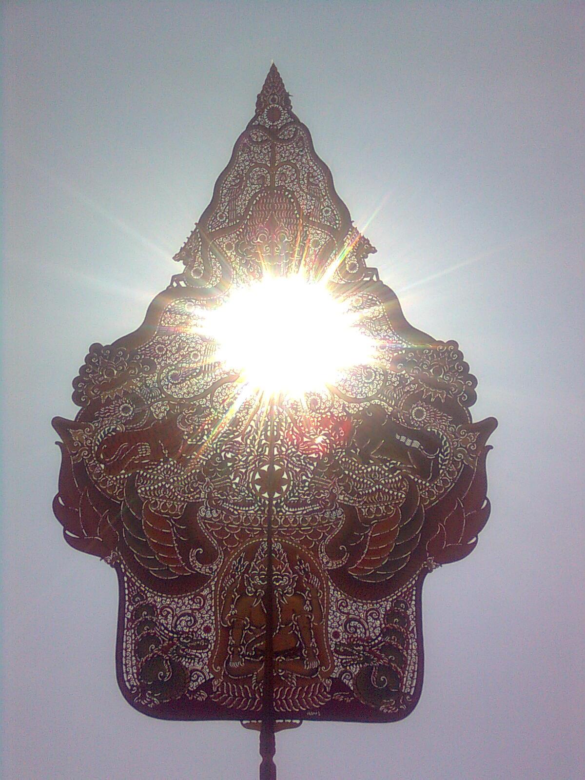 DUNIA WAYANG KULIT: Kayon / Gunungan GANESHA LOKA BAWONO