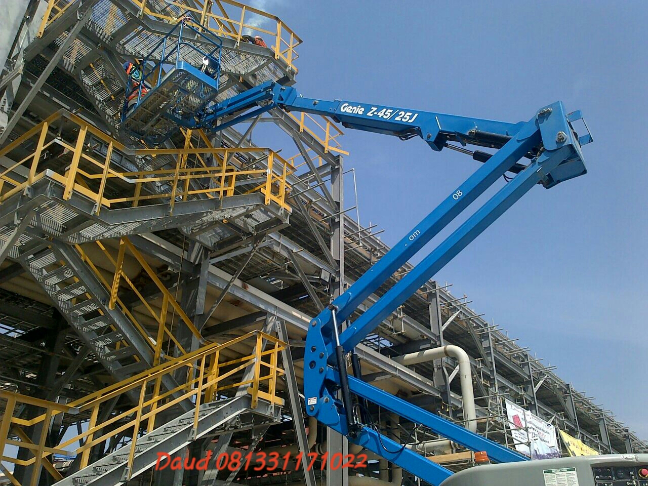 Scissor lift dan Boom lift murah Alat berat: SEWA/RENTAL SALES/JUAL ...