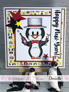 Angel Handmade Papercraft: It's A Penguin Party - Heartcraft Paper