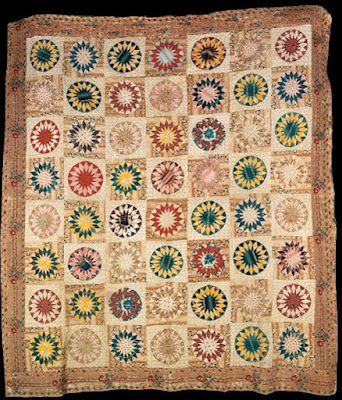Barbara Brackman's MATERIAL CULTURE: Early Circular Pieced Designs