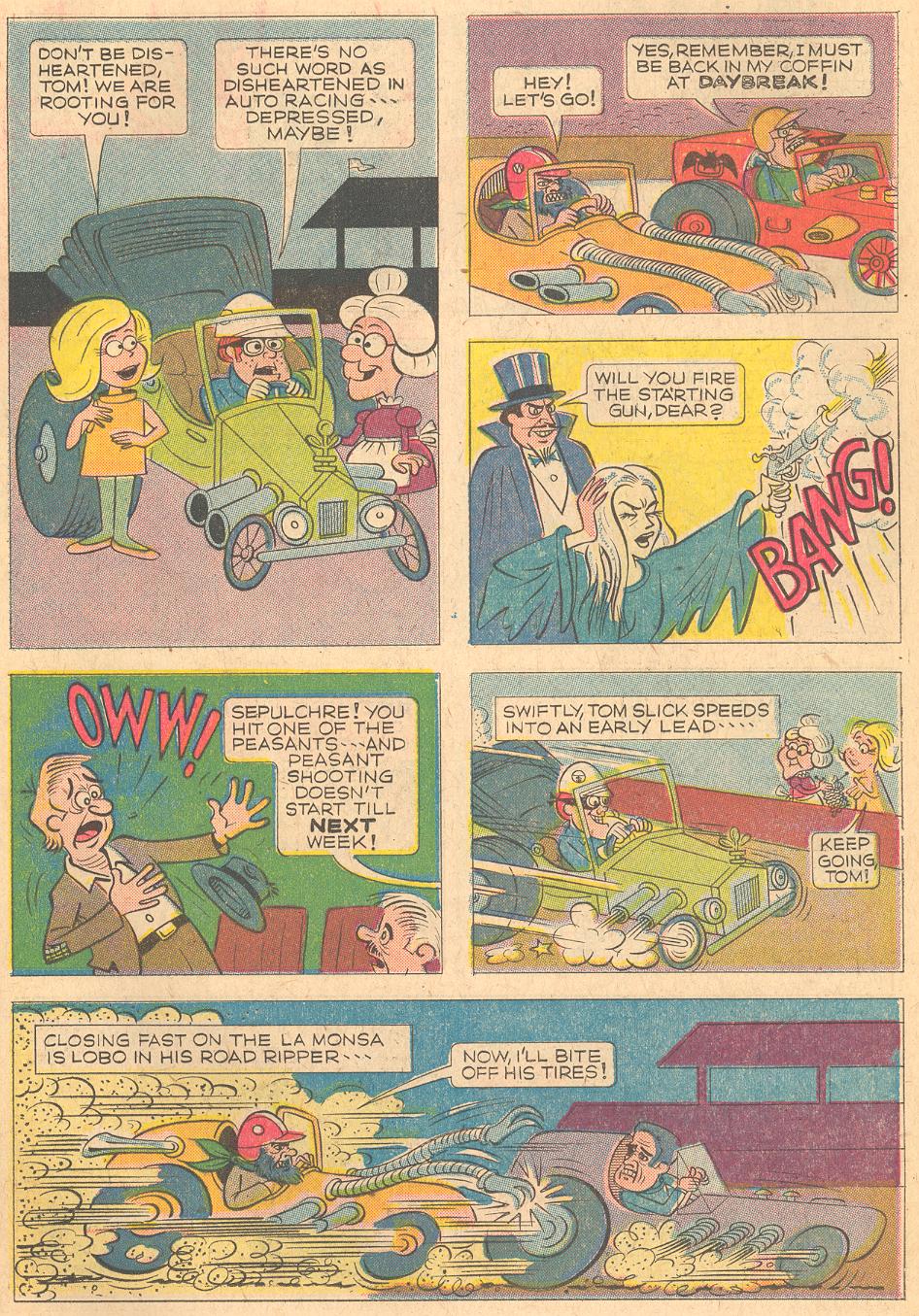 Four-Color Shadows: Tom Slick-Monster Rally-1968