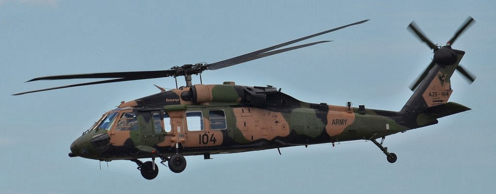 Central Queensland Plane Spotting: A Trio of Australian Army Sikorsky S ...