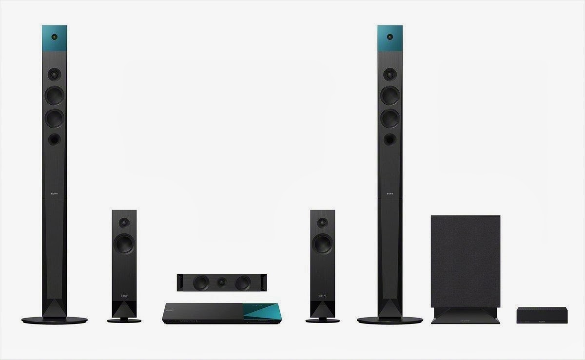 Sony BDV-N8100W 5.1 Channel 3D Blu-ray Disc Home Theater System with ...