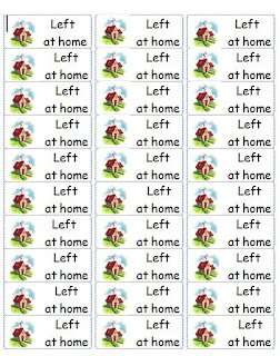 Mrs. Bumgardner's Kindergarten: Important Papers Folder Labels