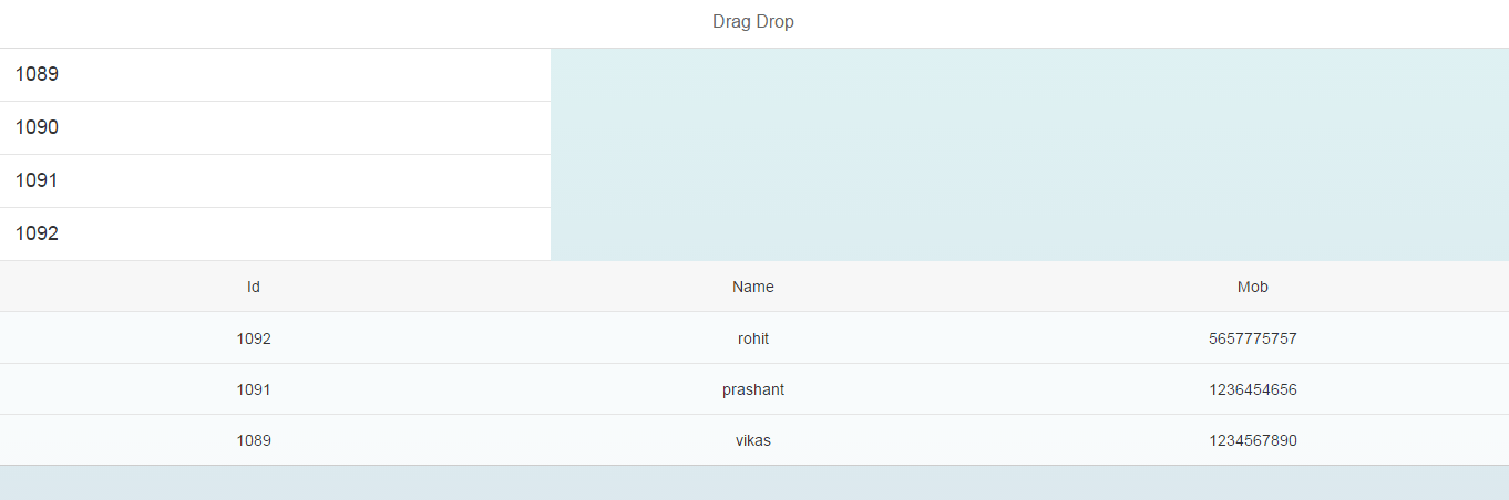 SAPUI5/SAP FIORI snippets and information: Drag Drop in SAPUI5