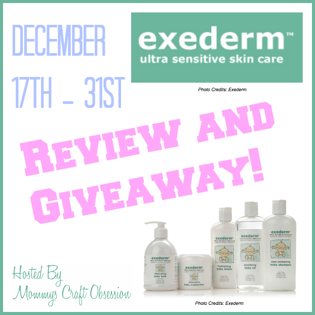 Mommy's Obsessions: Exederm Review and Giveaway