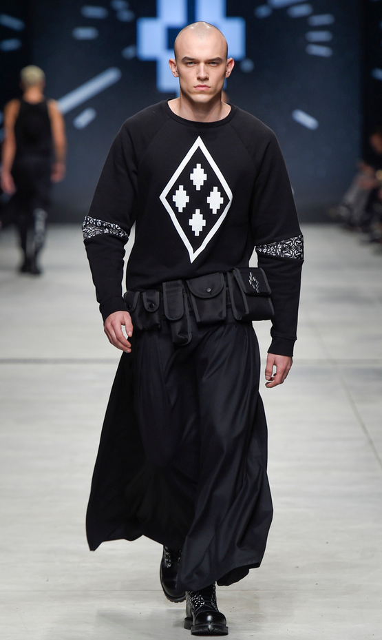 d1 Model Management: Adam Kaszewski & James Williams for Marcelo Burlon ...